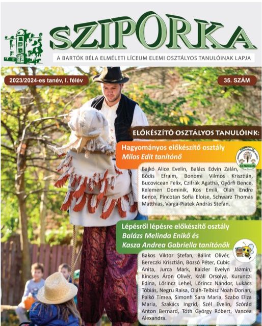 A apărut cel mai nou număr al revistei Sziporka! – Liceul Teoretic ...